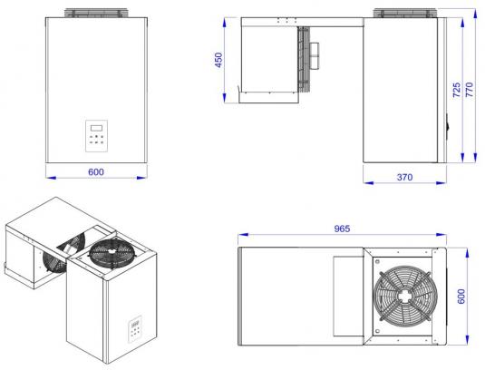 Kühlaggregate Huckepack 1,5-20 m3